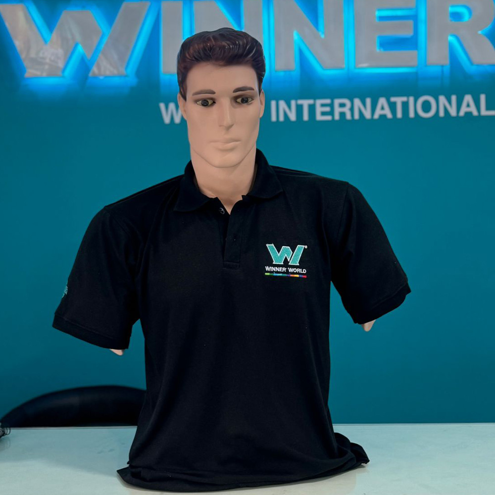 1+ Ecommerce - Camisa Polo Winner negra